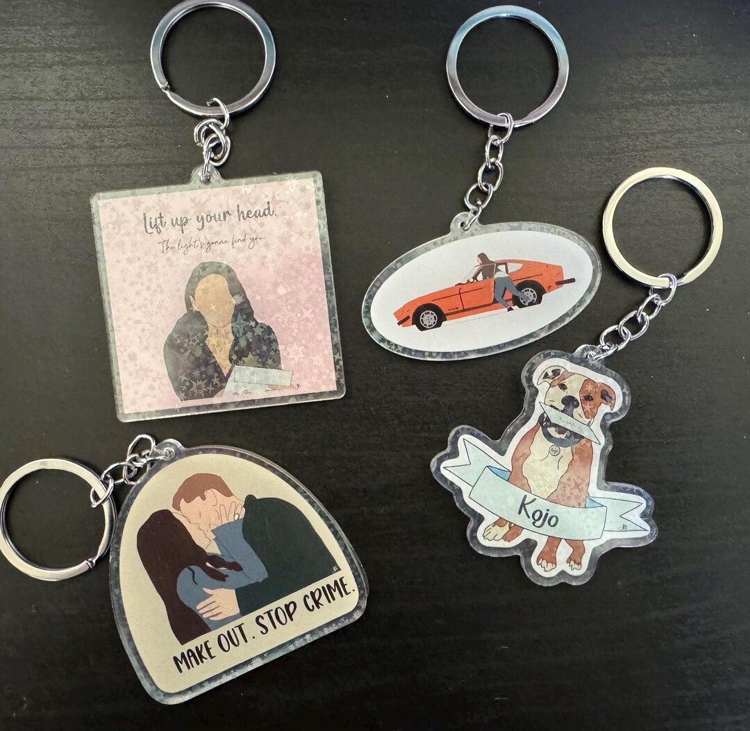 The Rookie Acrylic Keychains 2 | Double Sided | Chenford | Kojo - Etsy