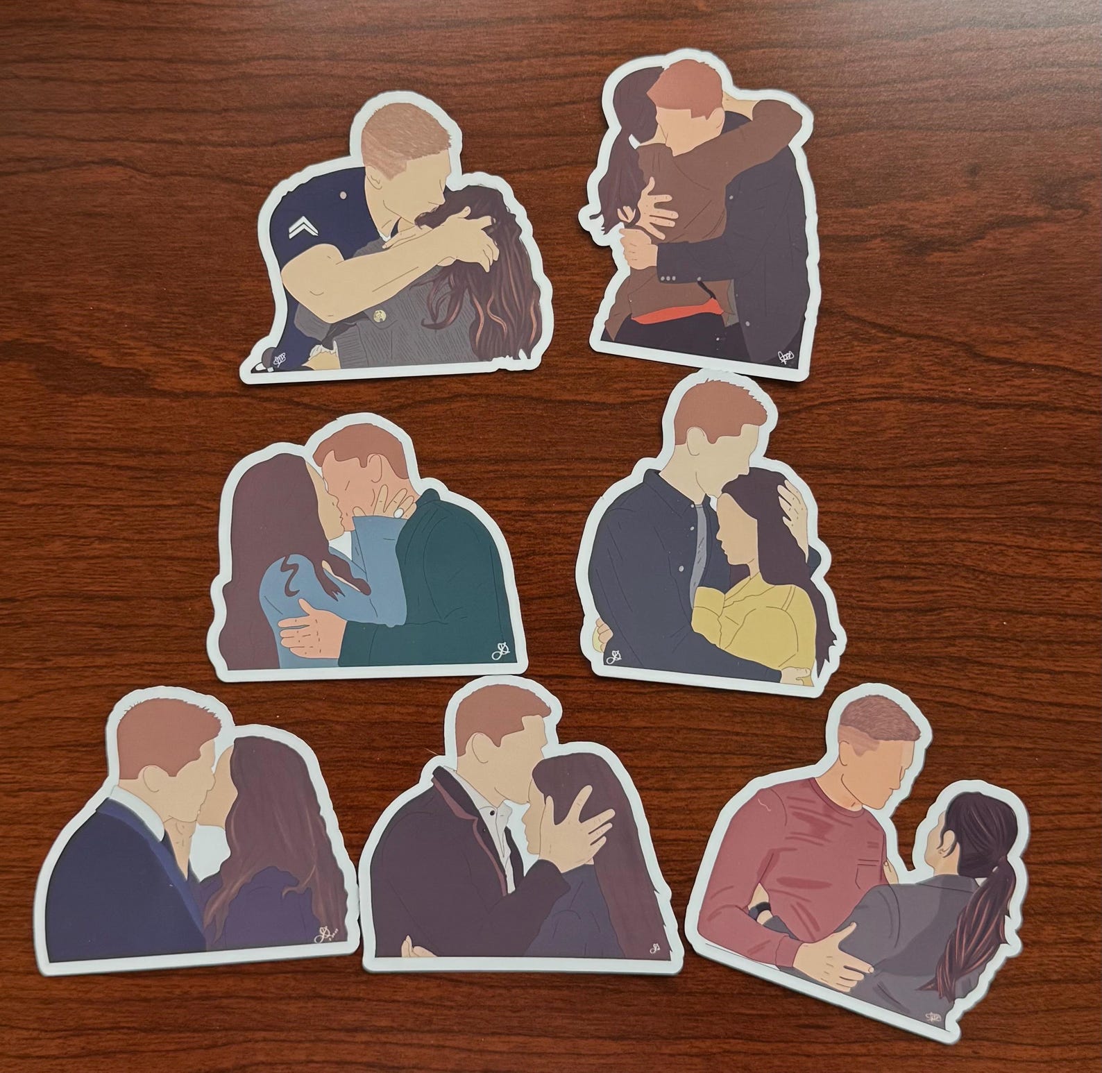 The Rookie Stickers - Chenford Comfort - Etsy