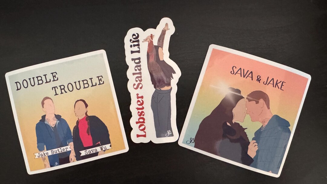 The Rookie Stickers - Chenford, Jake, Sava, Dim and Juicy - Etsy