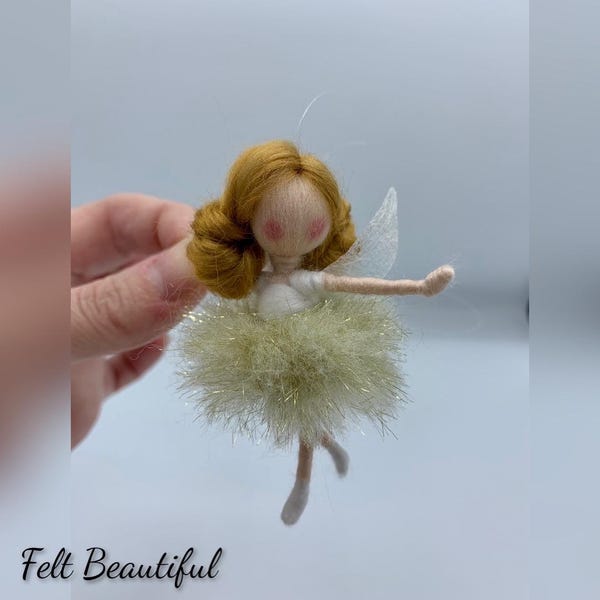 Needle Felted Fairy - Etsy
