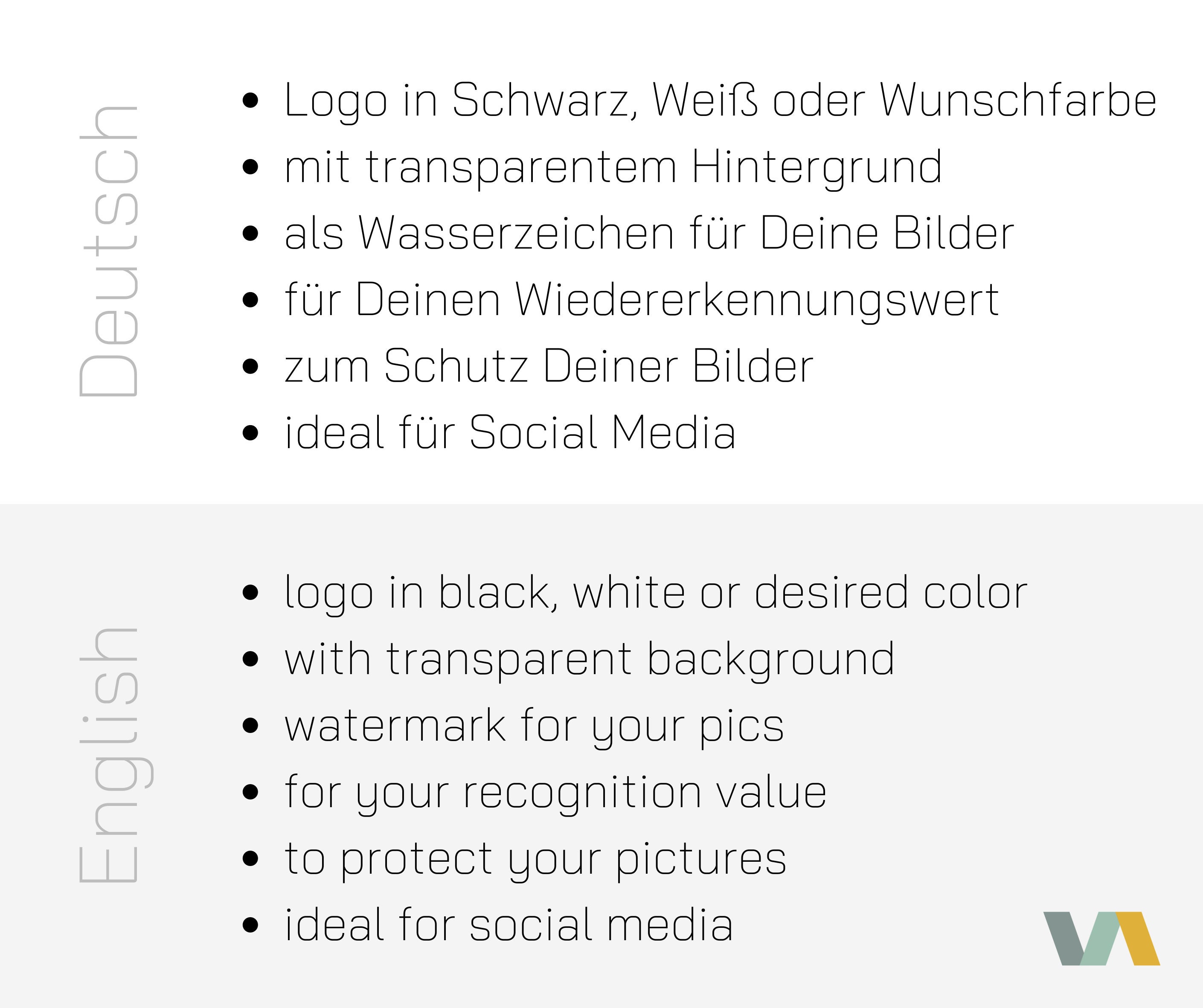 Logo Signatur Wasserzeichen Design individuell für Dein ...