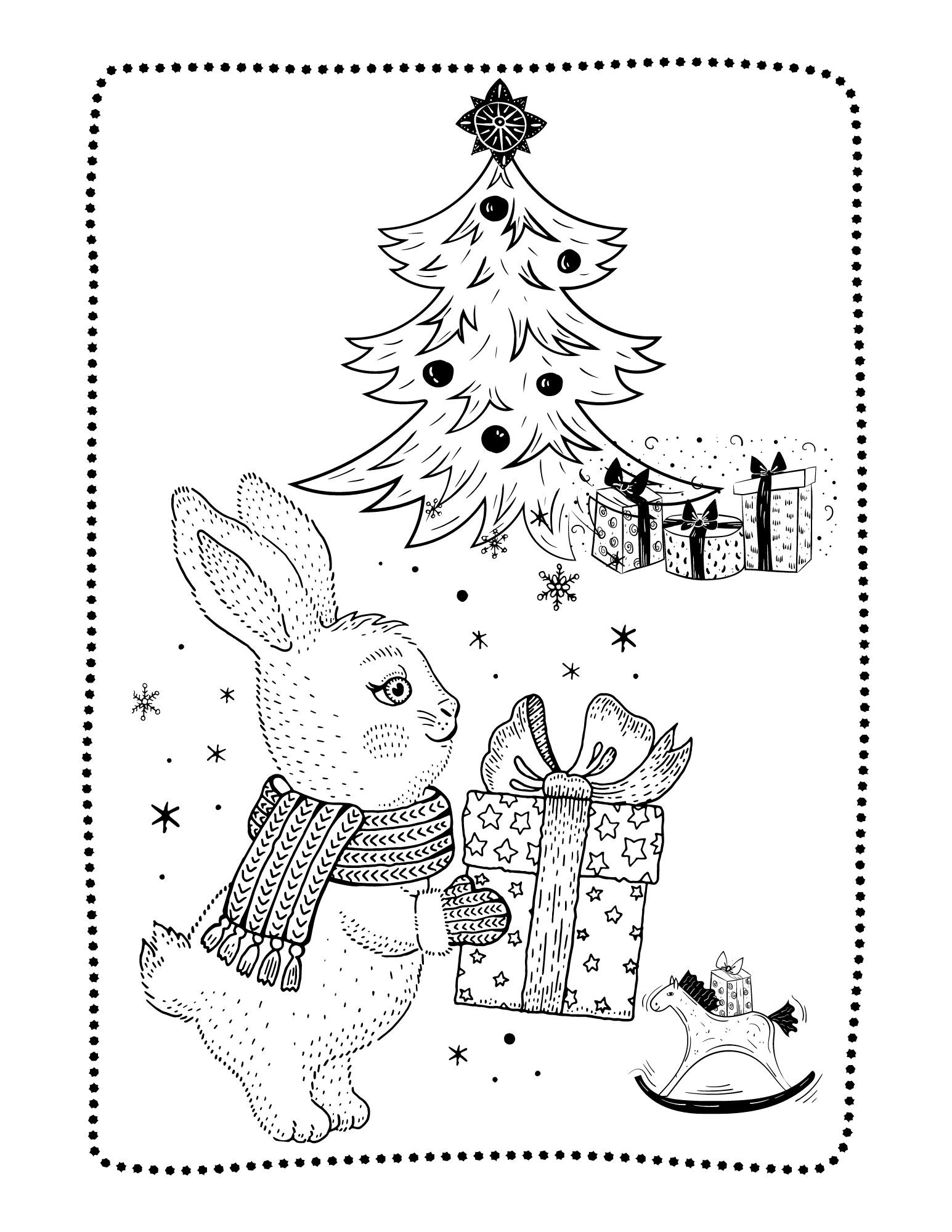 Christmas Coloring Pages for Kids, Boys, Girls, Teens and Adults ...