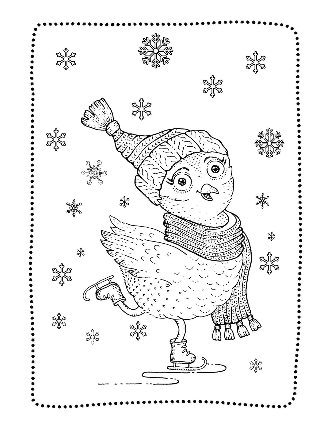 Christmas Coloring Pages for Kids, Boys, Girls, Teens and Adults ...