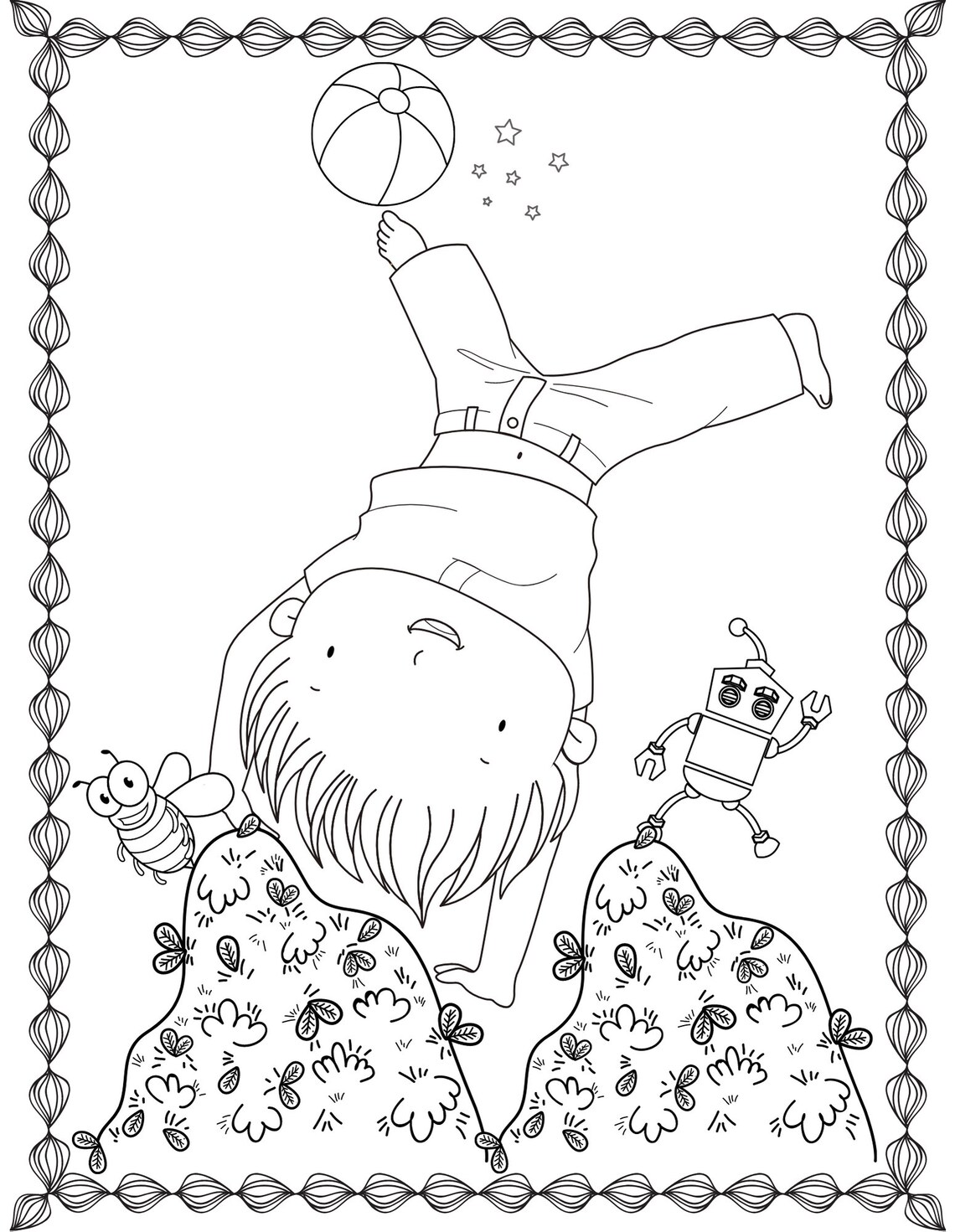 Coloring Book for Kids – Happy Kids, 20 PDF Printable Kids Coloring ...