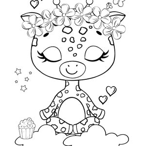 Yoga Animals Coloring Pages, Meditation Animals Coloring, Chakras, Kids ...