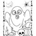 Kids Halloween Coloring Pages - 15 Halloween Coloring Pages/book. Trick ...