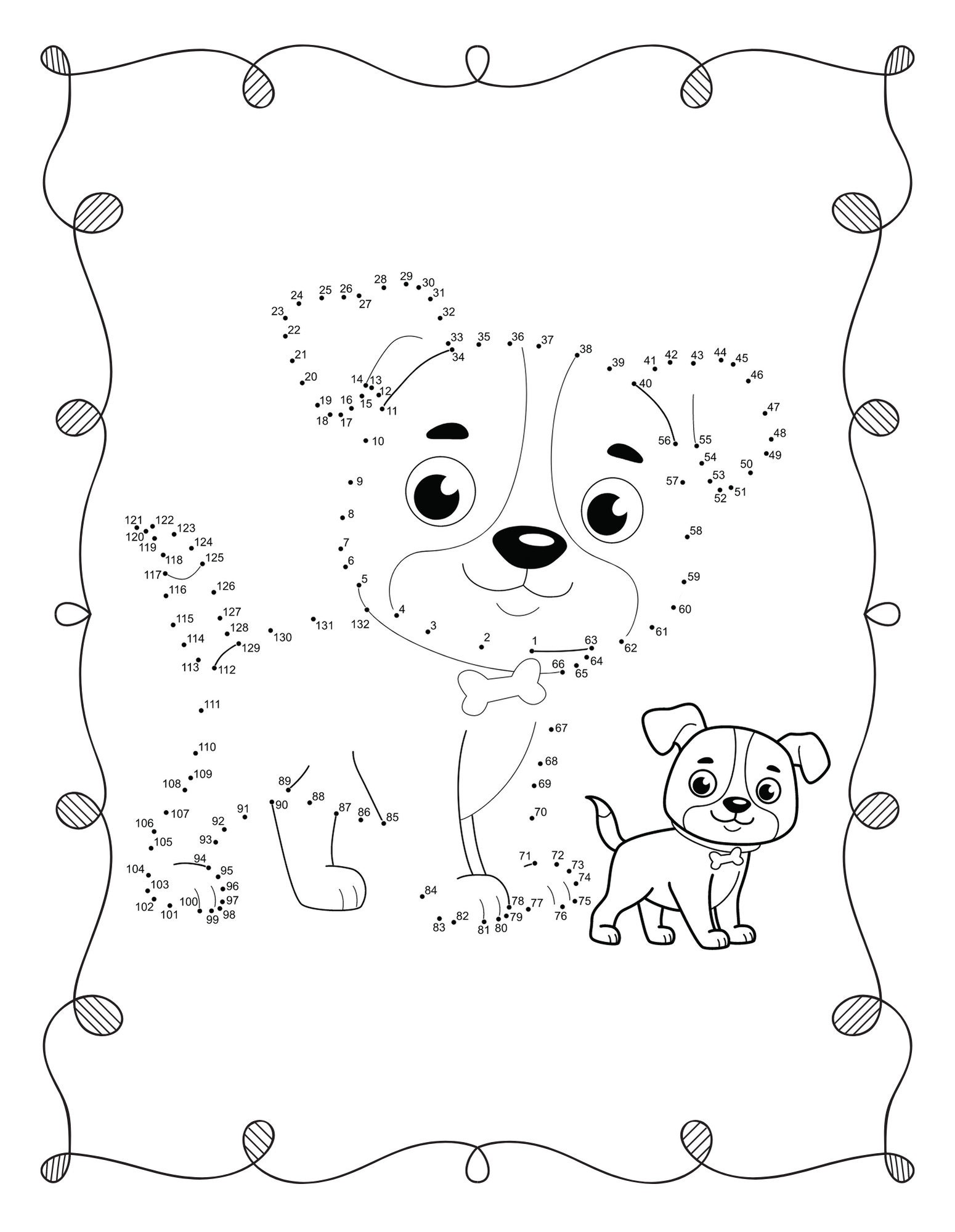 Dot to Dot Book for Kids PDF, 80 Printable Activity Pages With Animals ...