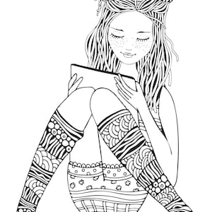 Coloring Pages for Zen, Mental Health and Relaxation - Loss of Anxiety ...