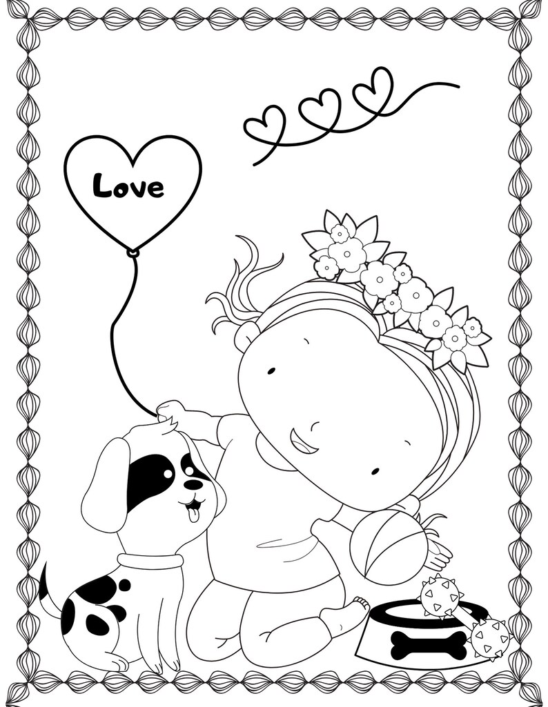 Coloring Book for Kids – Happy Kids, 20 PDF Printable Kids Coloring ...