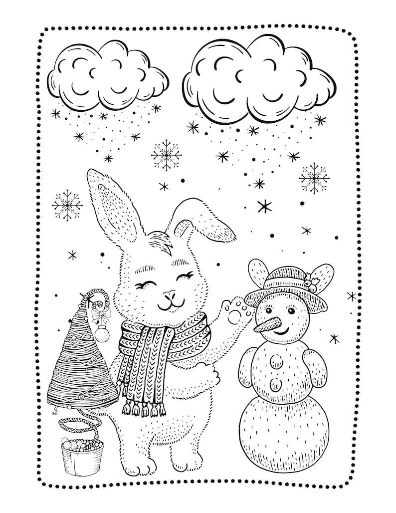 Christmas Coloring Pages for Kids, Boys, Girls, Teens and Adults ...