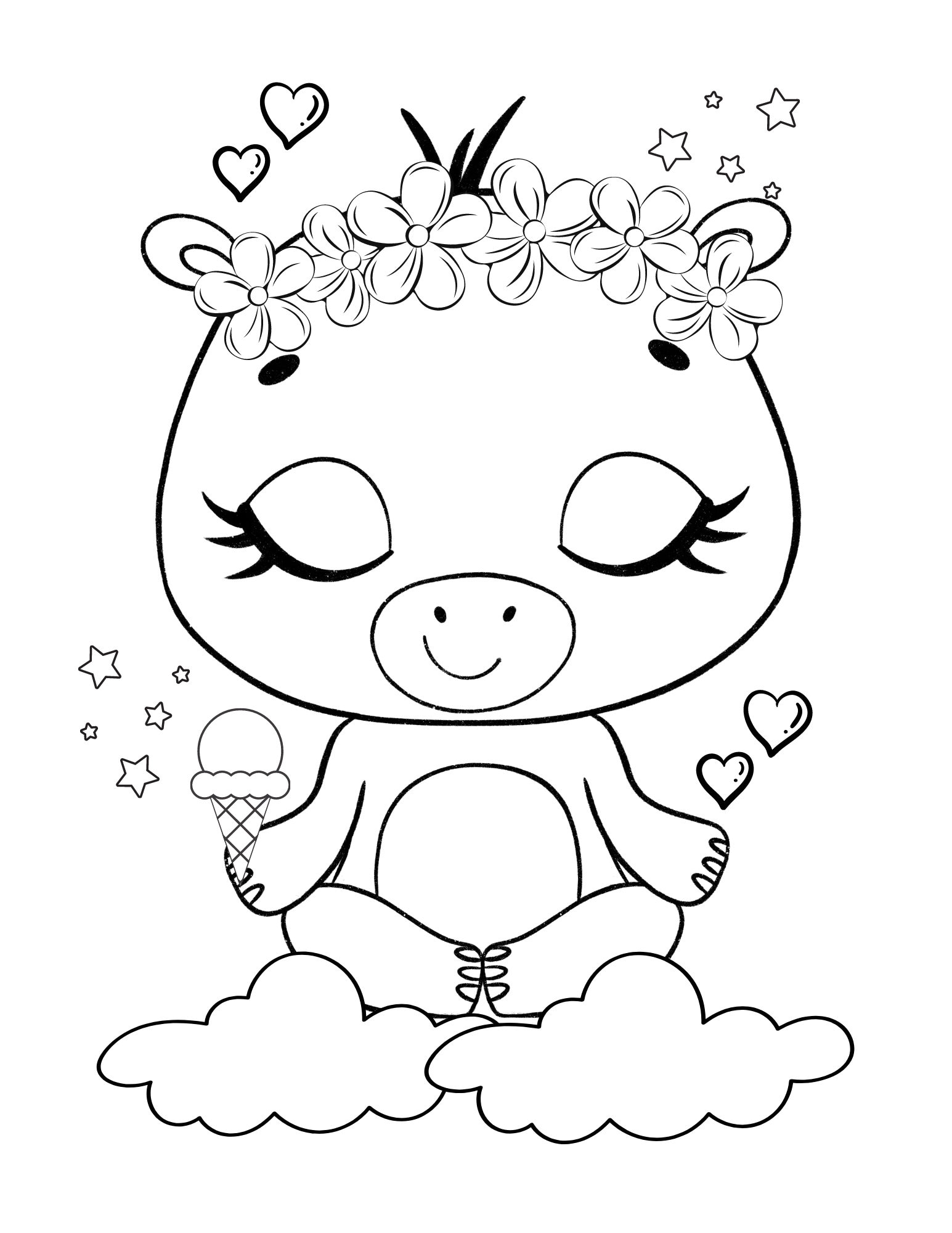 Yoga Animals Coloring Pages, Meditation Animals Coloring, Chakras, Kids ...