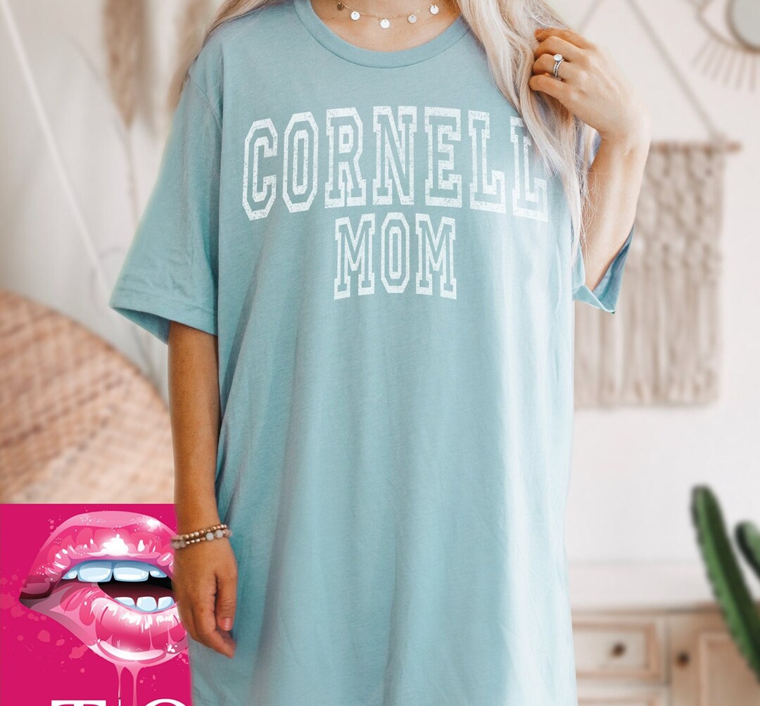 Cornell T-shirt for Mom Gift, Ivy League Tee, Cornell Gifts, College ...