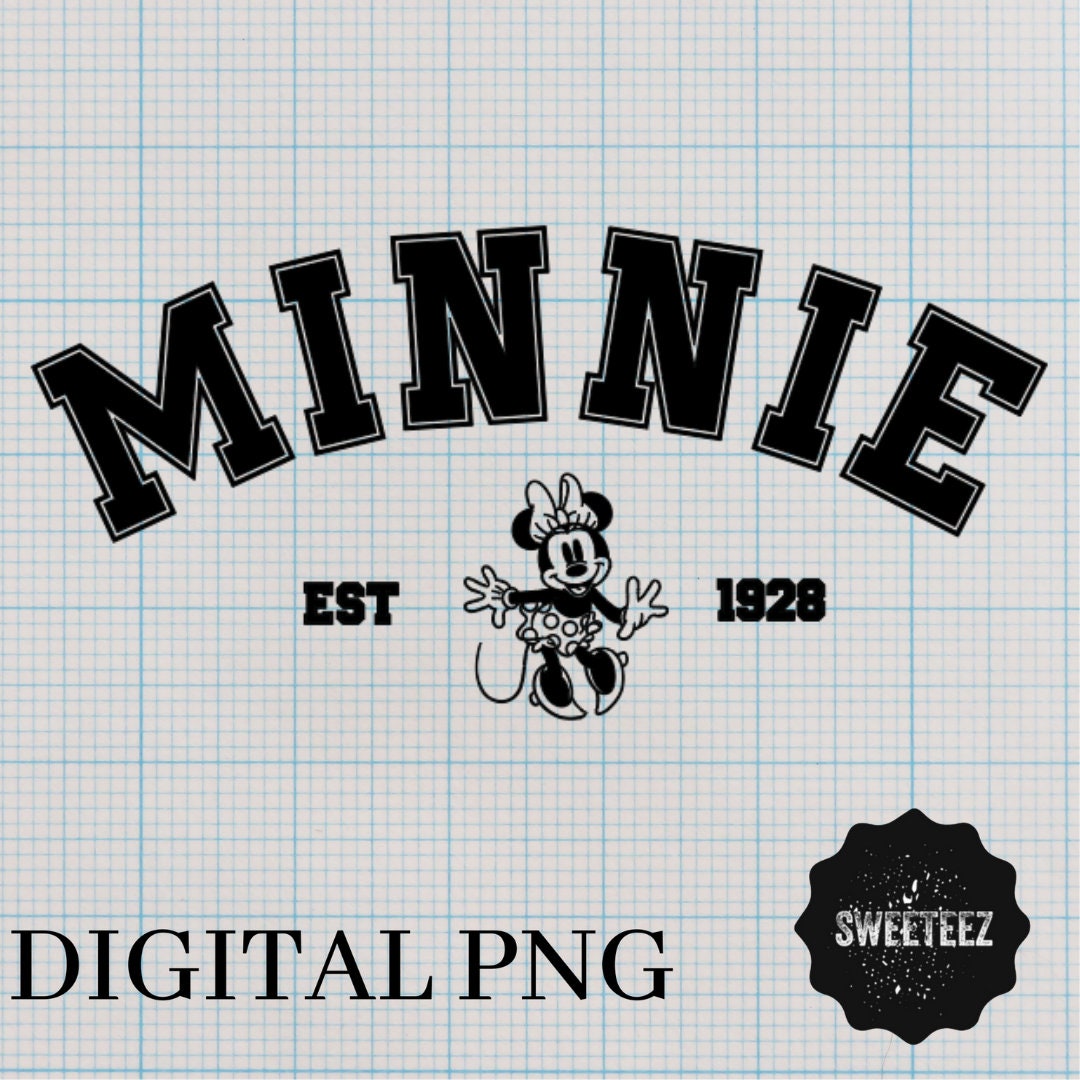 MINNIE MOUSE DIGITAL - Etsy