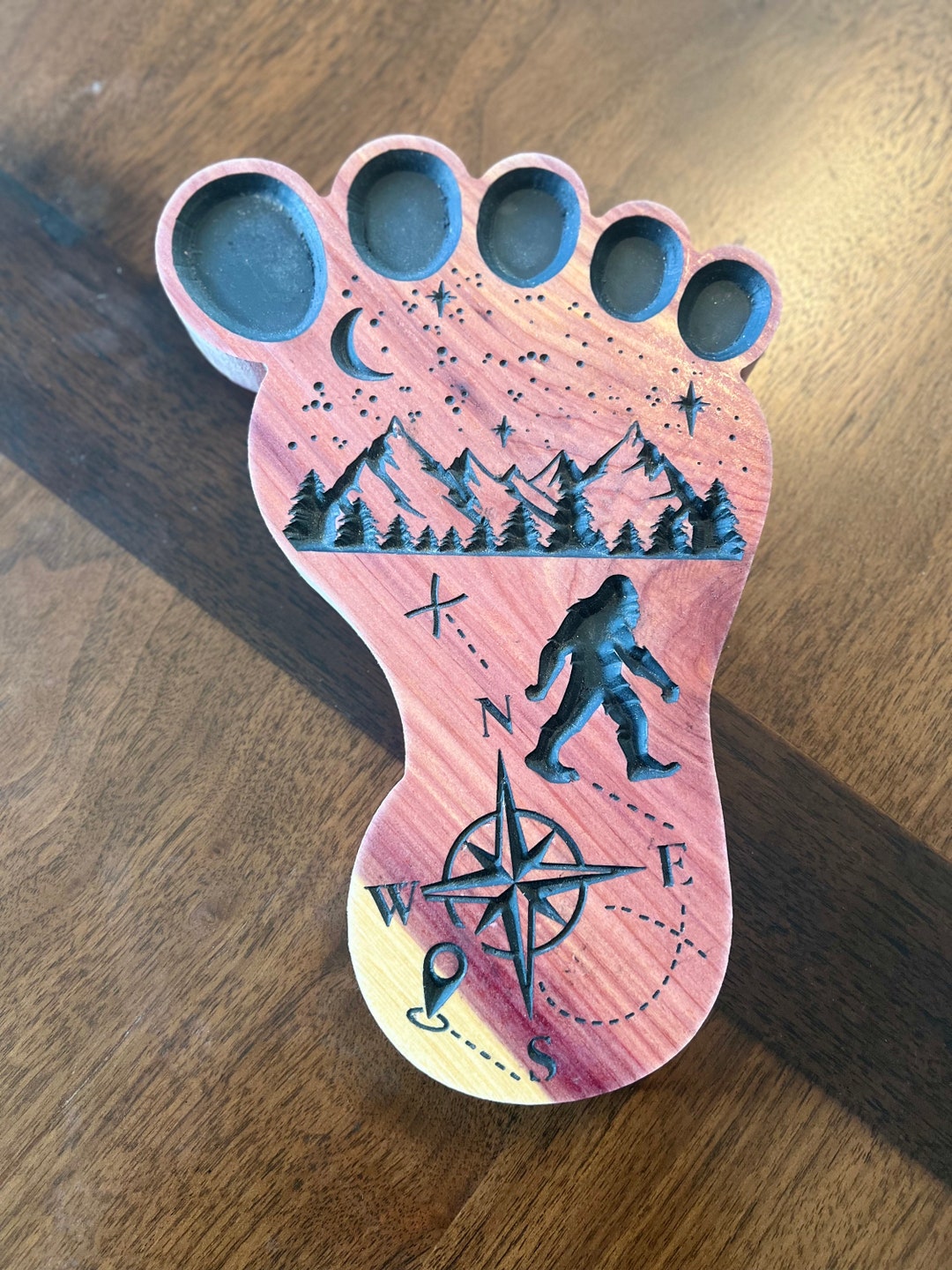 Wandering Big Foot, Sasquatch, CNC File, DXF, Digital File Download - Etsy