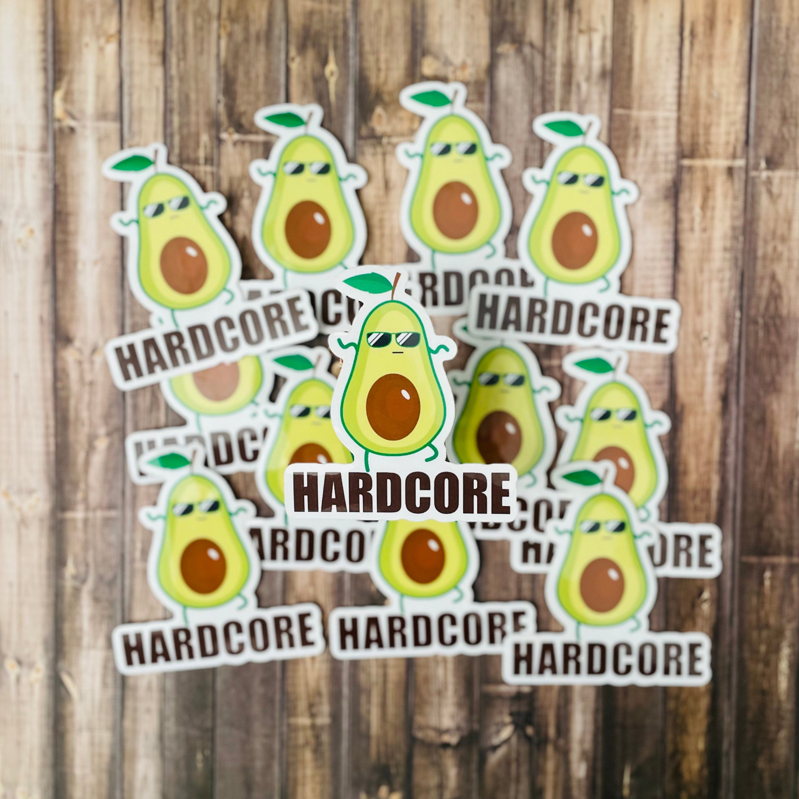 Hardcore Sticker - Etsy