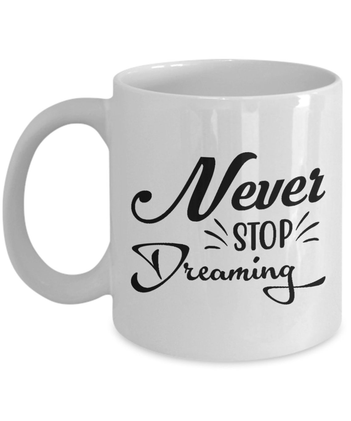 Inspirational Motivational Quote Print Mug, Positive Encouragement Life ...