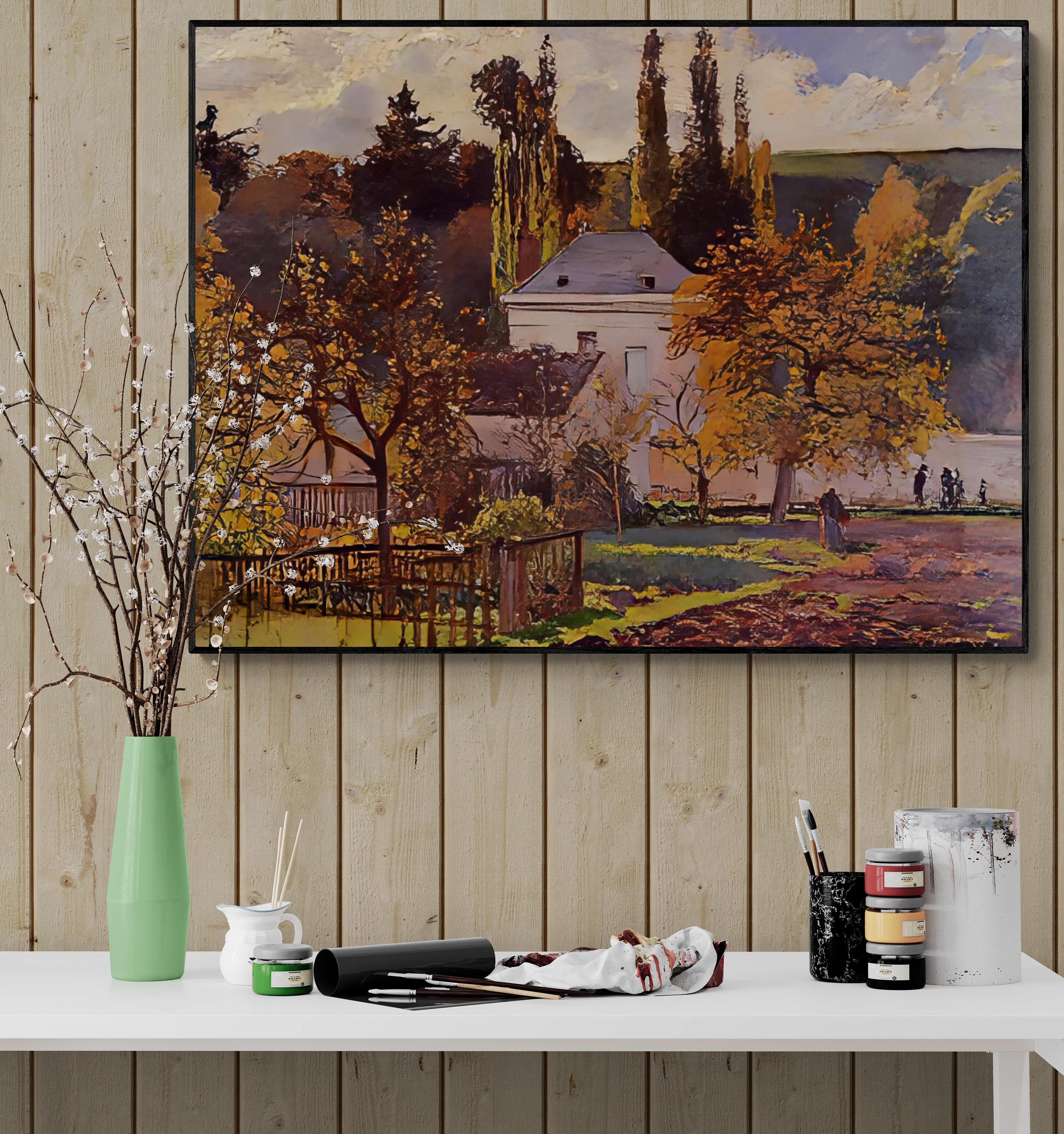 Printable Wall Art, Nature Wall Art, Landscape Painting, Landscape Wall ...