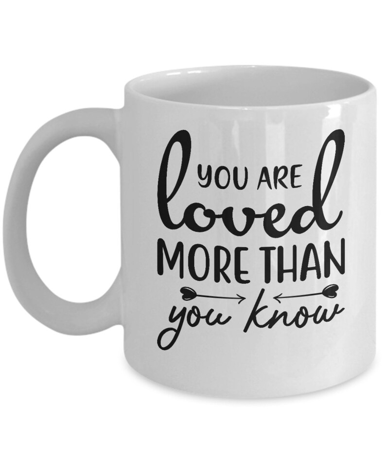 Inspirational Motivational Quote Print Mug, Positive Encouragement Life ...