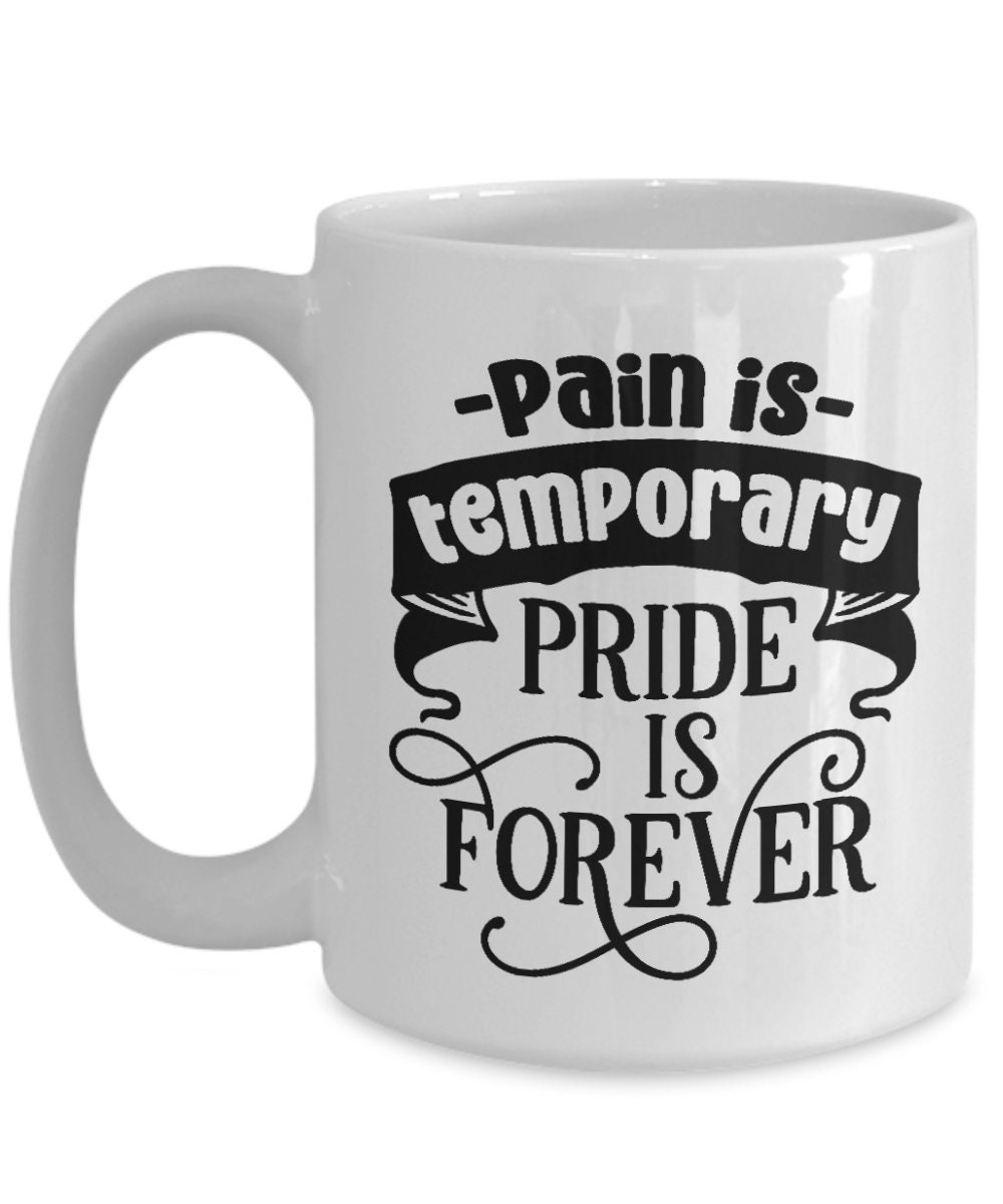 Inspirational Motivational Quote Print Mug, Positive Encouragement Life ...