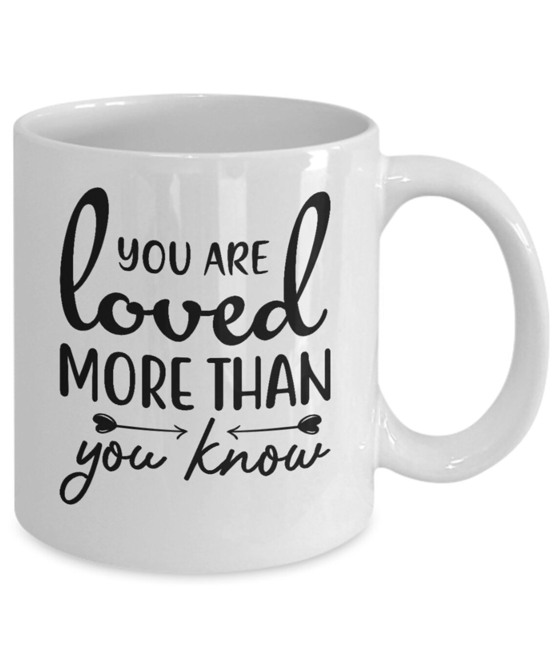 Inspirational Motivational Quote Print Mug, Positive Encouragement Life ...