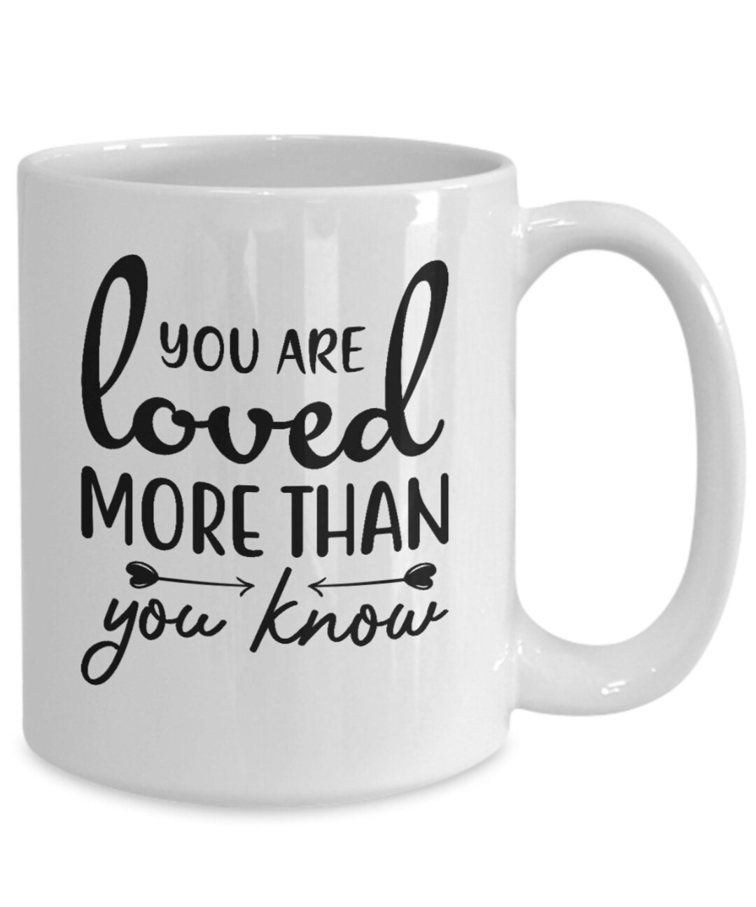 Inspirational Motivational Quote Print Mug, Positive Encouragement Life ...