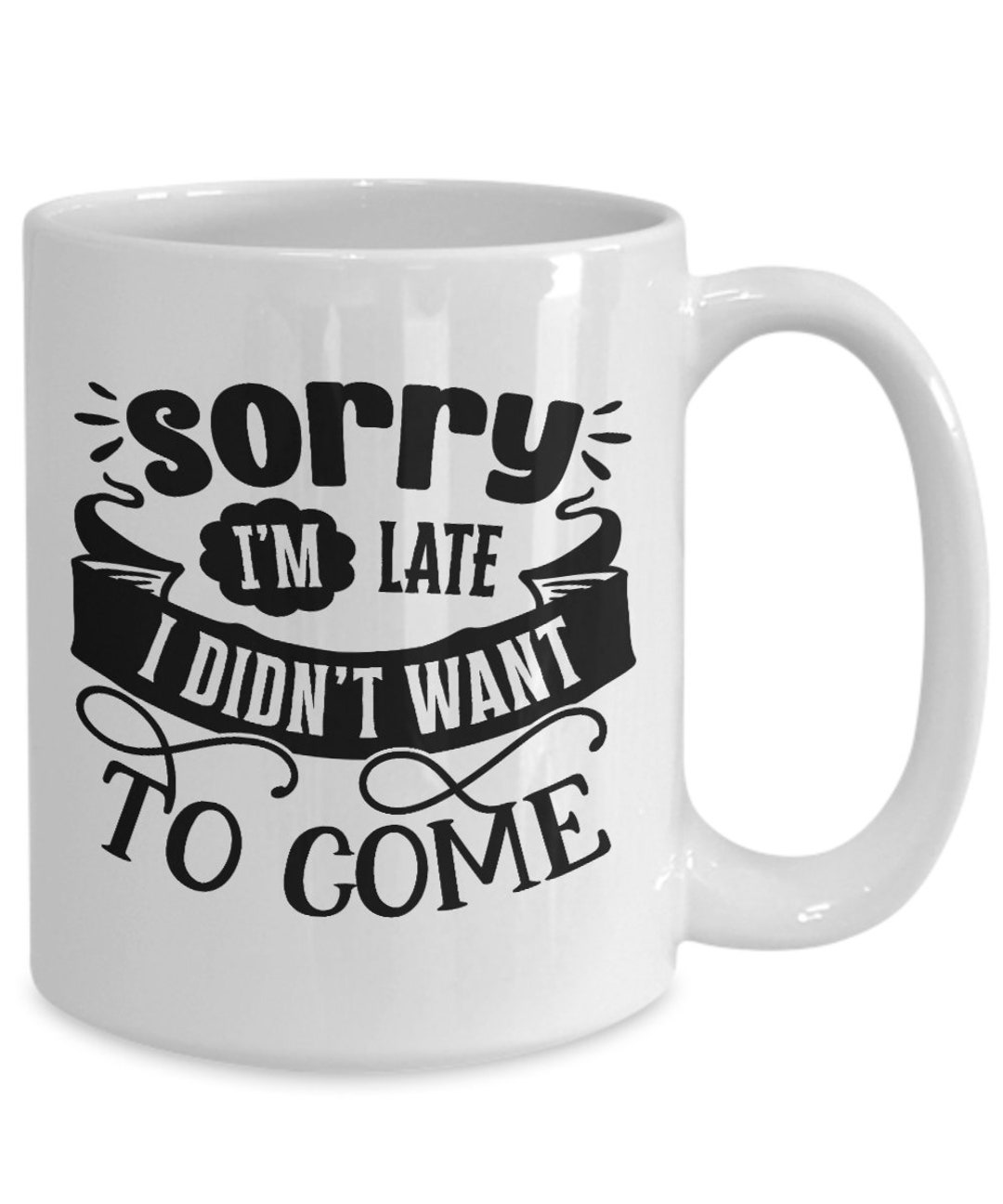 Inspirational Motivational Quote Print Mug, Positive Encouragement Life ...