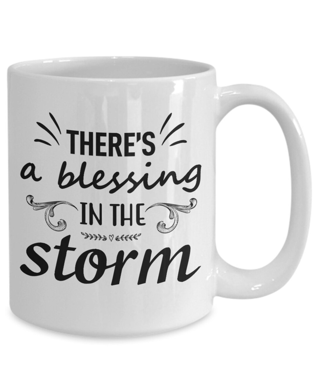 Inspirational Motivational Quote Print Mug, Positive Encouragement Life ...