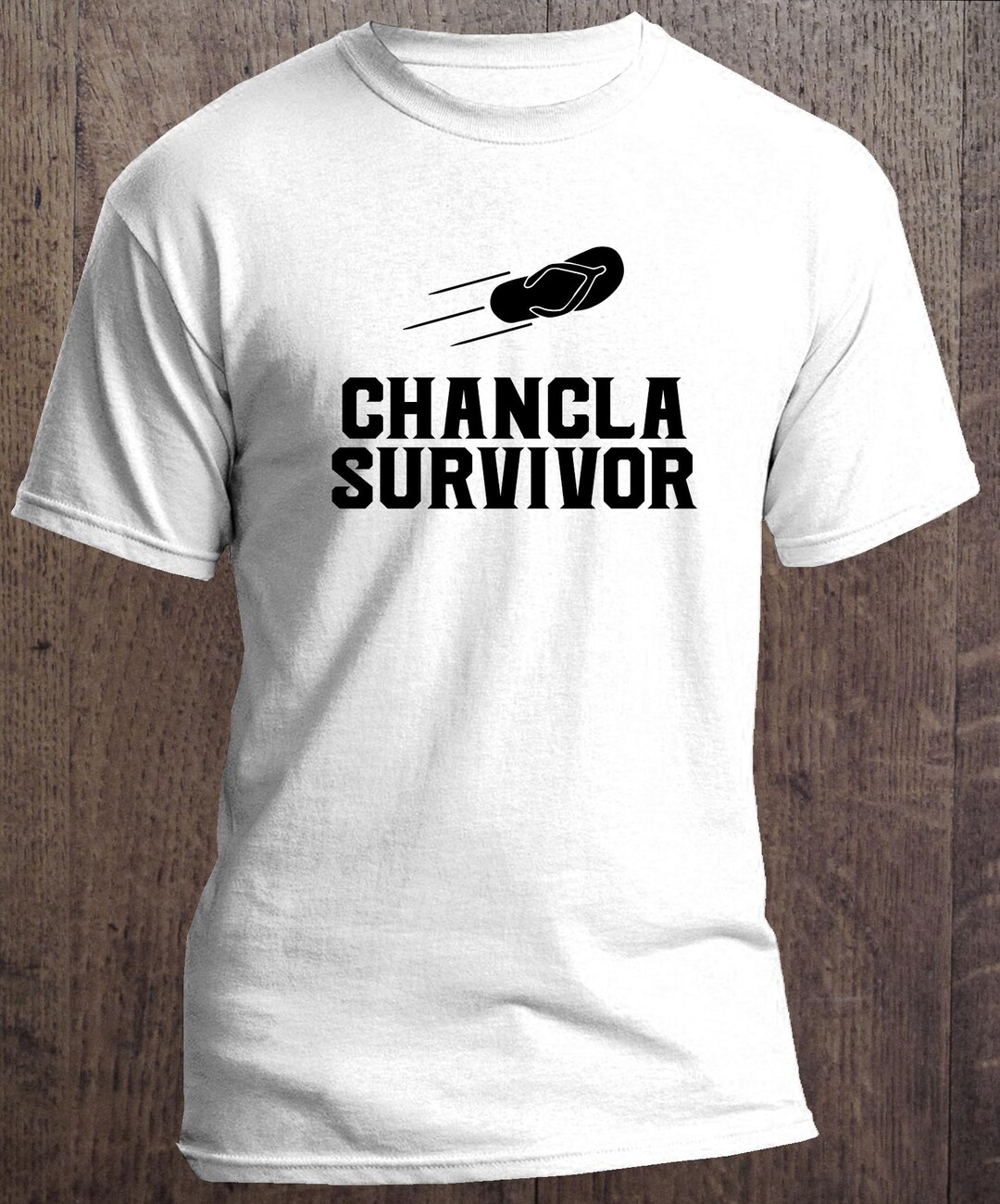 Chancla Survivor T-shirt - Latino Humor Graphic Tee - Etsy