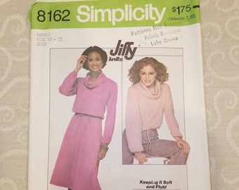 6516 Vintage Simplicity Sewing Pattern Misses Pullover Top - Etsy