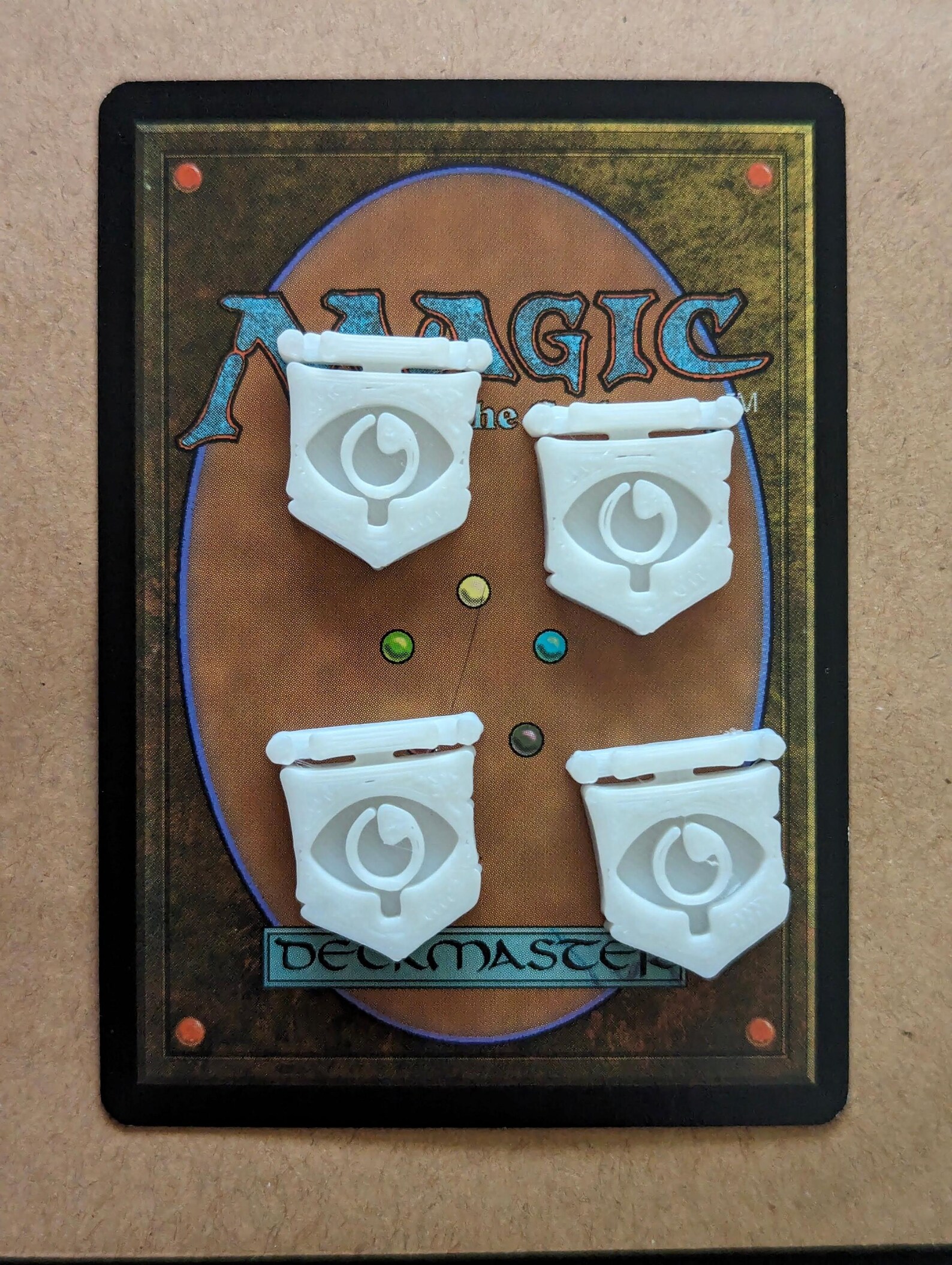 3D Printed MTG Ability Counters - Set of 4 - Etsy