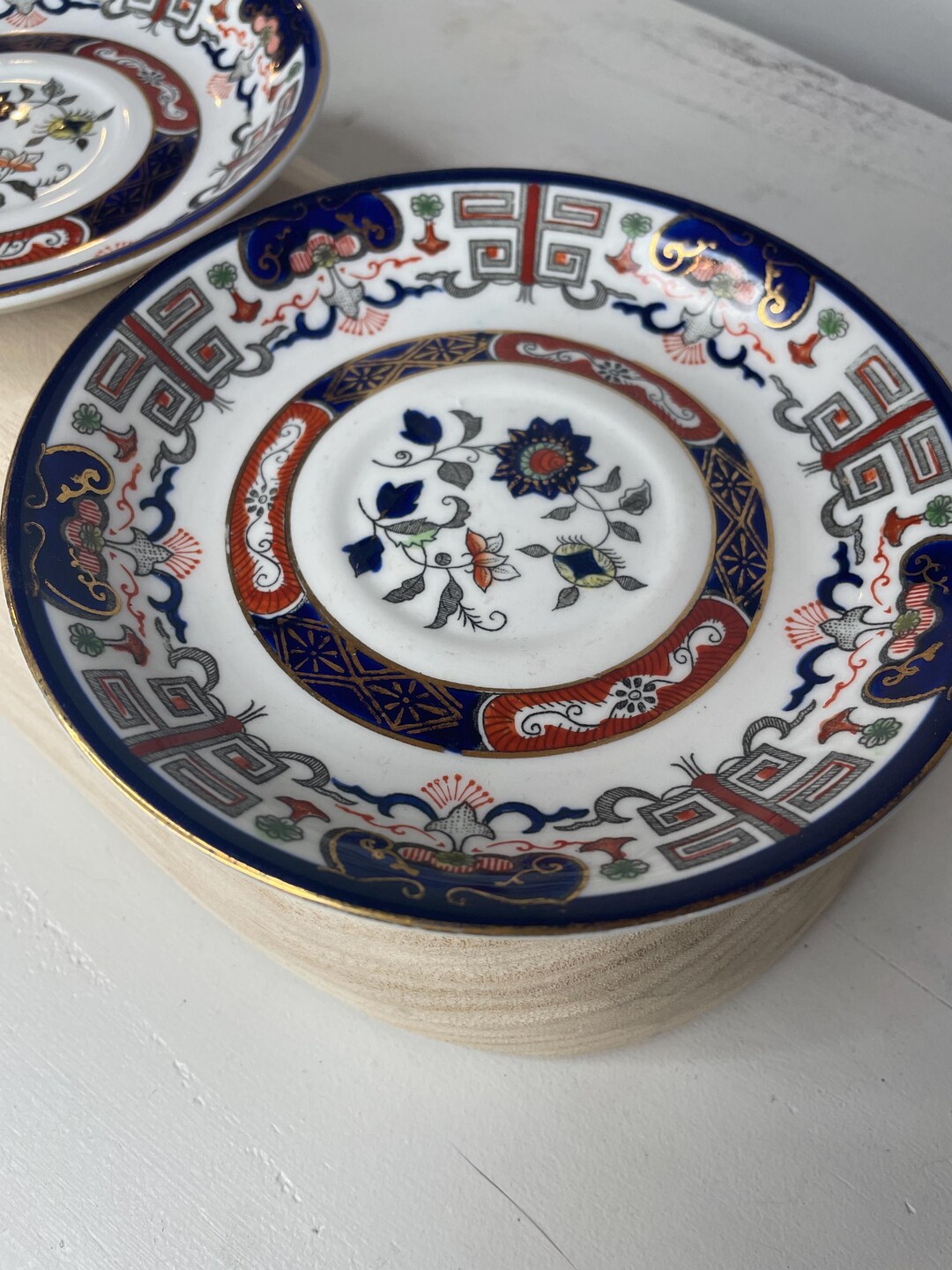 Imari Style Ironstone Ware Saucers Occupied Japan , 1945 - 1952 ...