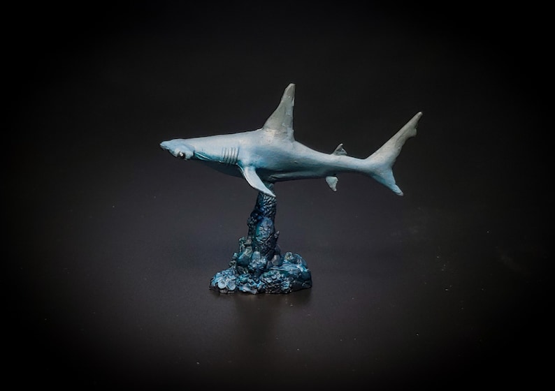 Hand Painted Hammerhead Shark Dungeons and Dragons D&D Dnd Mini - Etsy