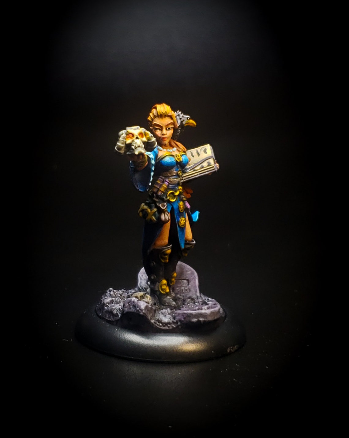 Hand Painted Necromancer Dungeons and Dragons D&D Dnd Mini Sorceress ...