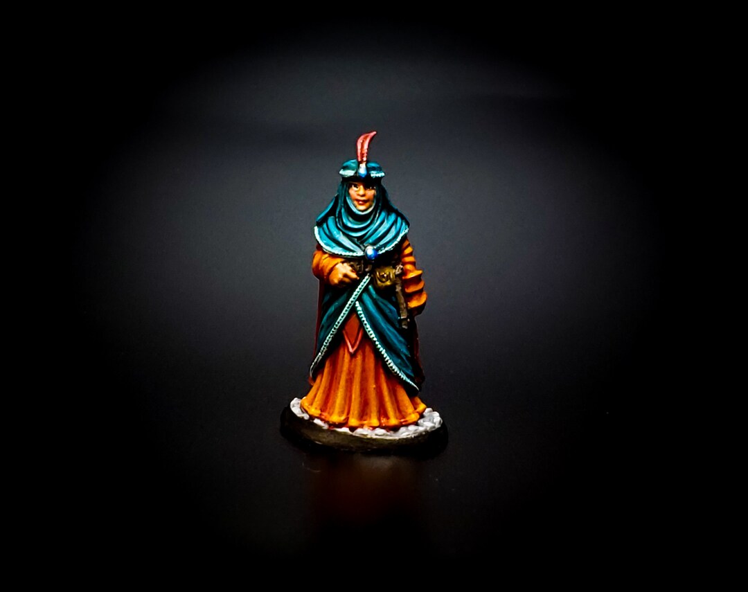 Hand Painted Human Female Noblewoman | Dungeons and Dragons | D&D | Dnd ...