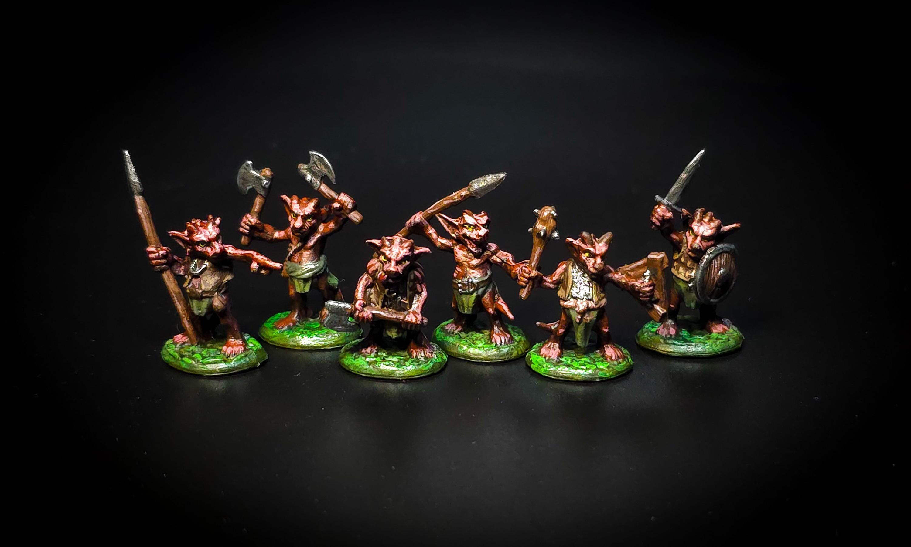 Hand Painted Kobold Troop | Dungeons and Dragons | D&D | Dnd | Mini ...