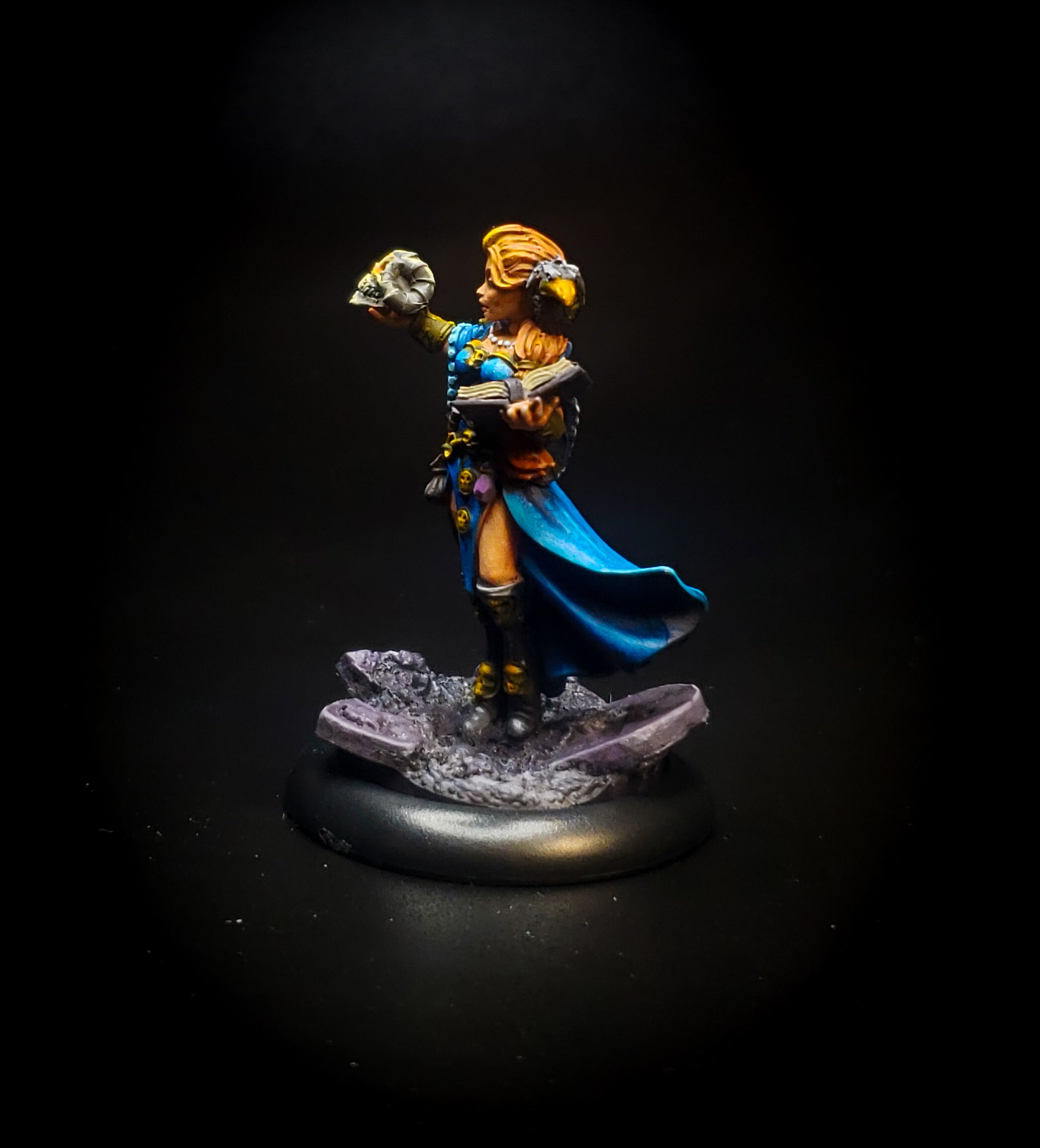 Hand Painted Necromancer Dungeons and Dragons D&D Dnd Mini Sorceress ...