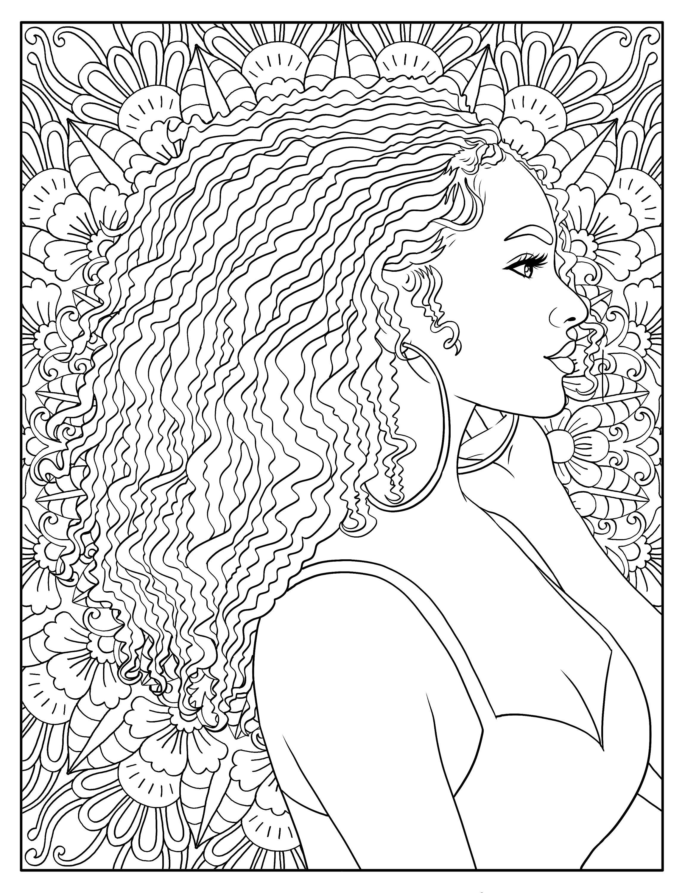Beautiful Adult Coloring Pages