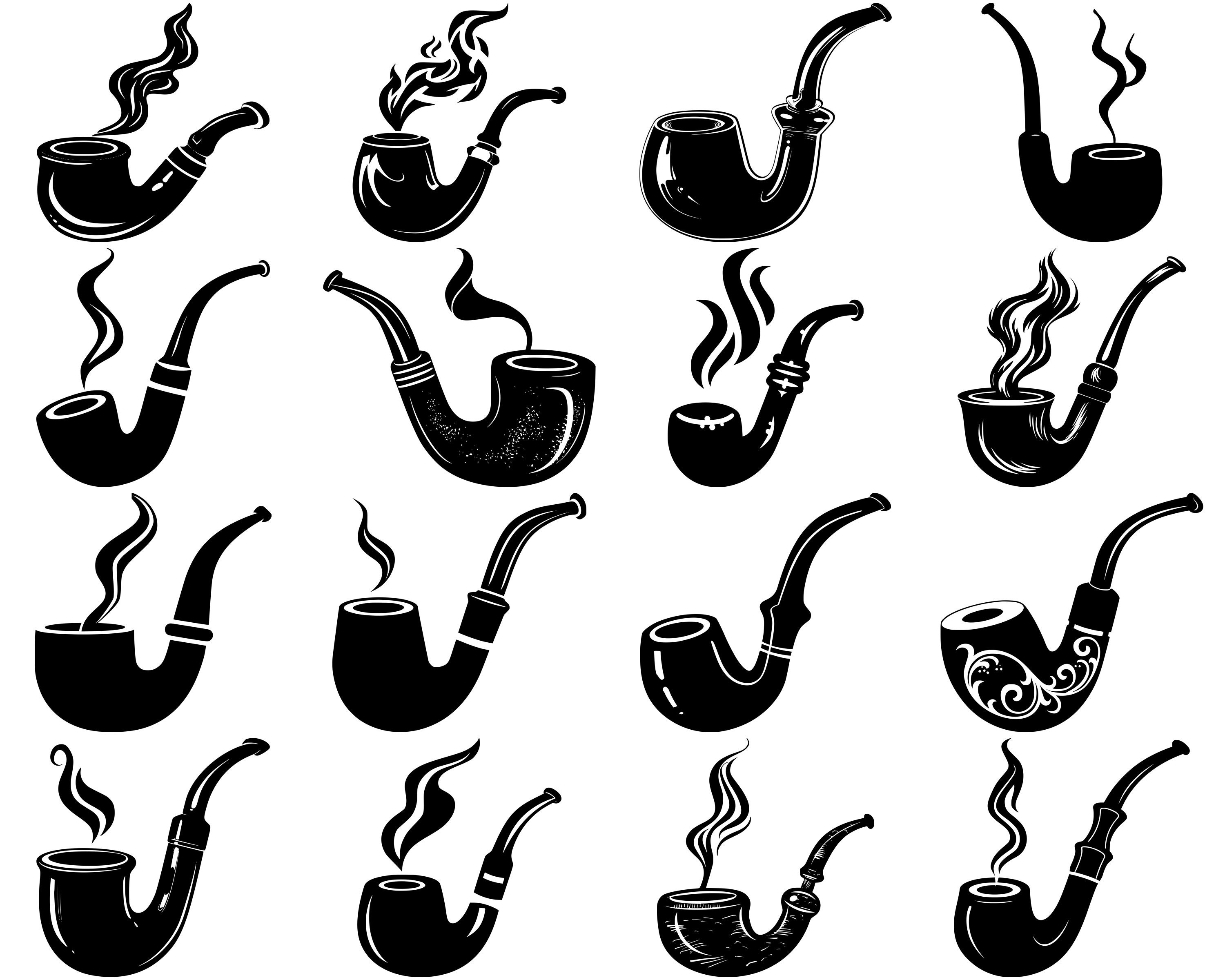 100+ Smoking Pipe SVG Bundle, Instant Digital Download, PNG, SVG Cut ...