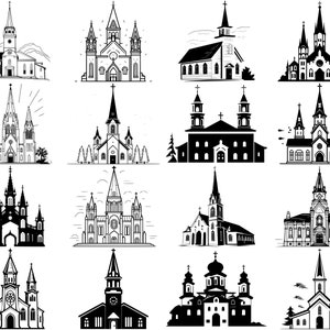 100+ Church SVG Bundle, Instant Digital Download, PNG, SVG Cut Files - Etsy