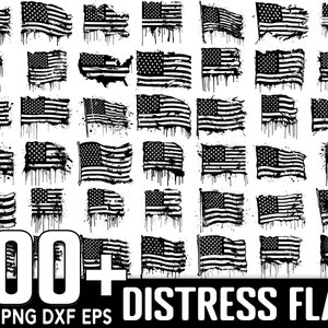 100+ Distress Flag SVG Bundle, Instant Digital Download, PNG, SVG Cut Files - Etsy