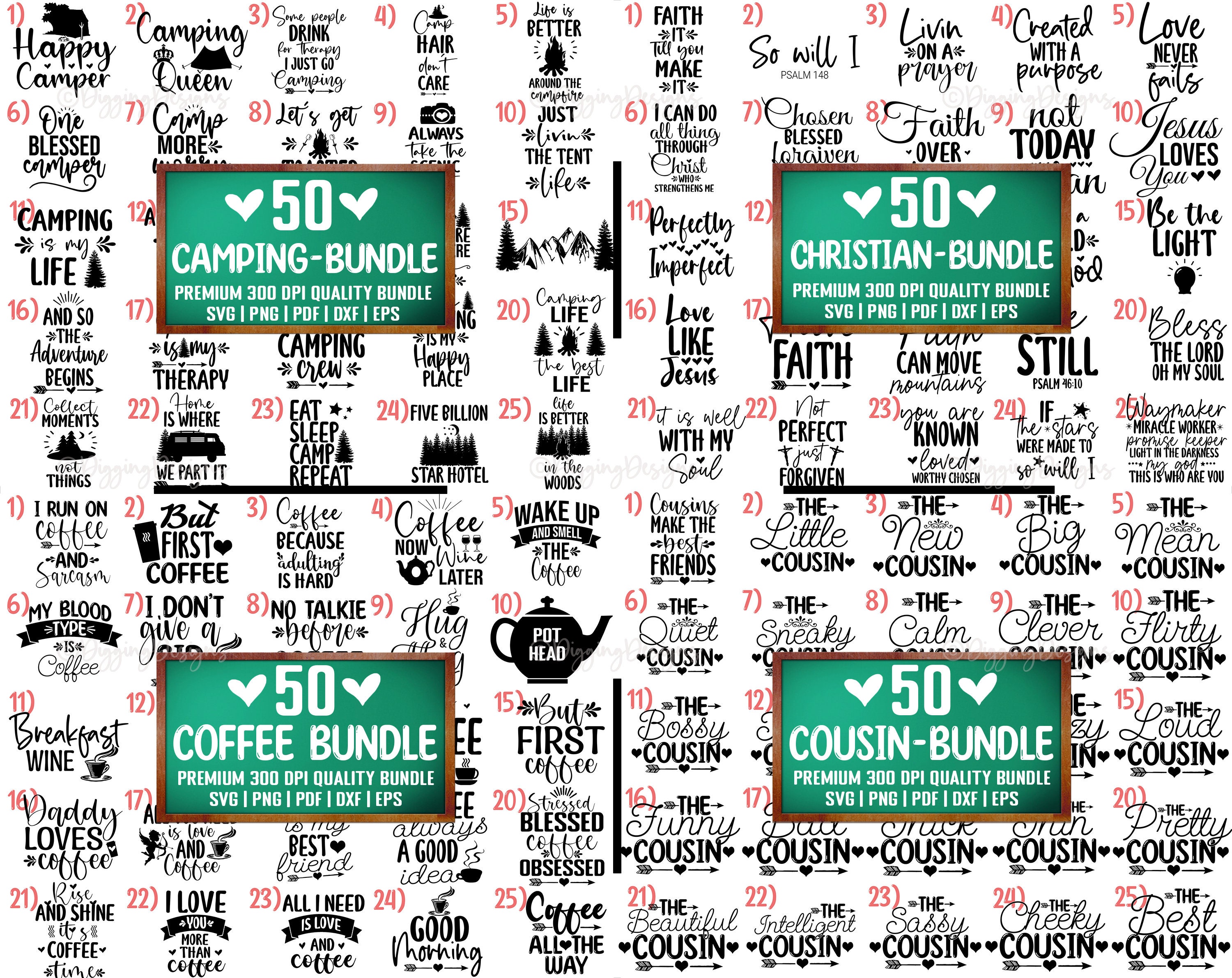 Big SVG Bundle Svg Files for Cricut Svg Files Svg Designs - Etsy Australia