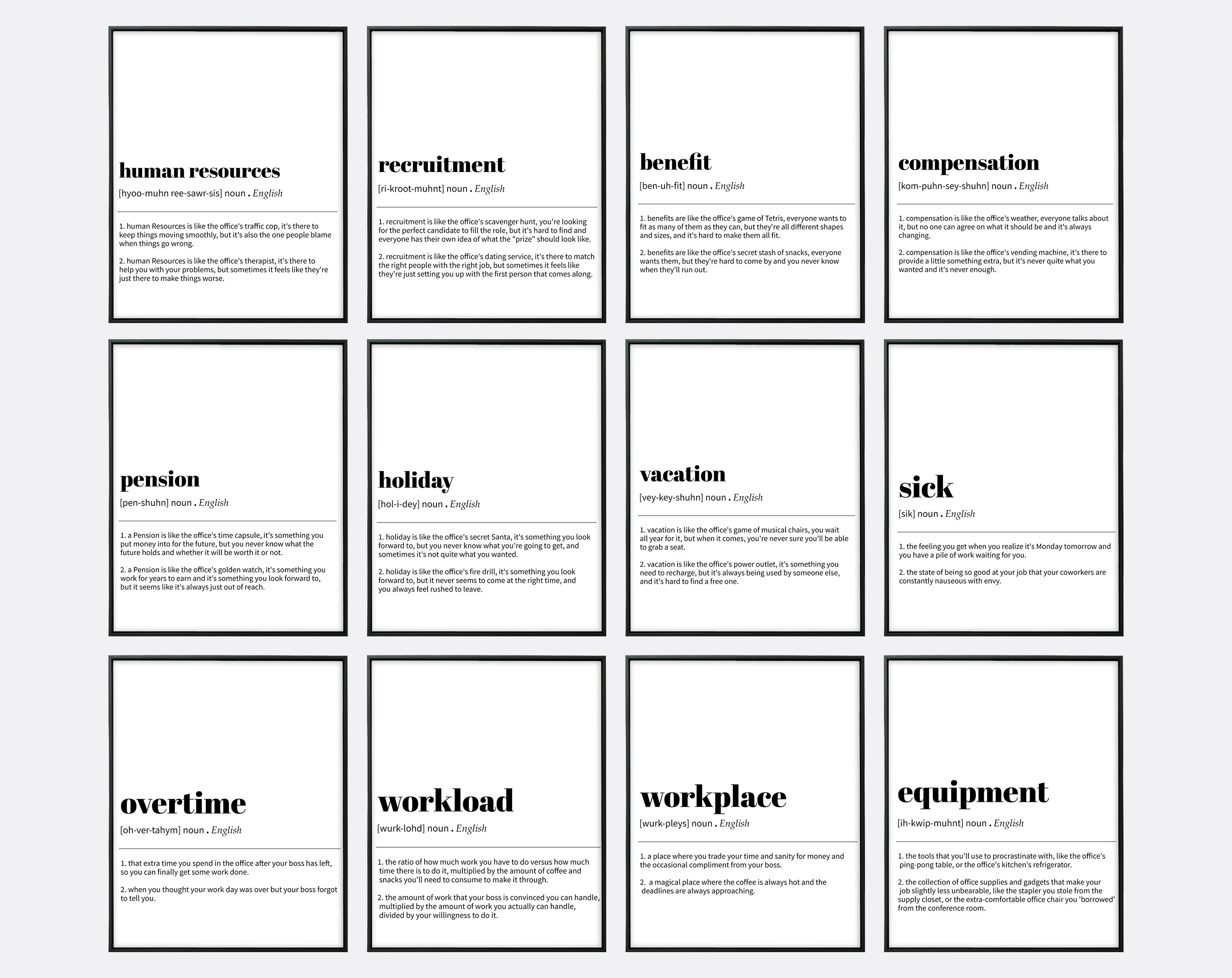 Office Wall Art Set 100 PRINTABLES Home Office Decor - Etsy Australia