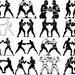 100 Boxing Players SVG Bundle, Instant Digital Download, PNG, SVG Cut ...