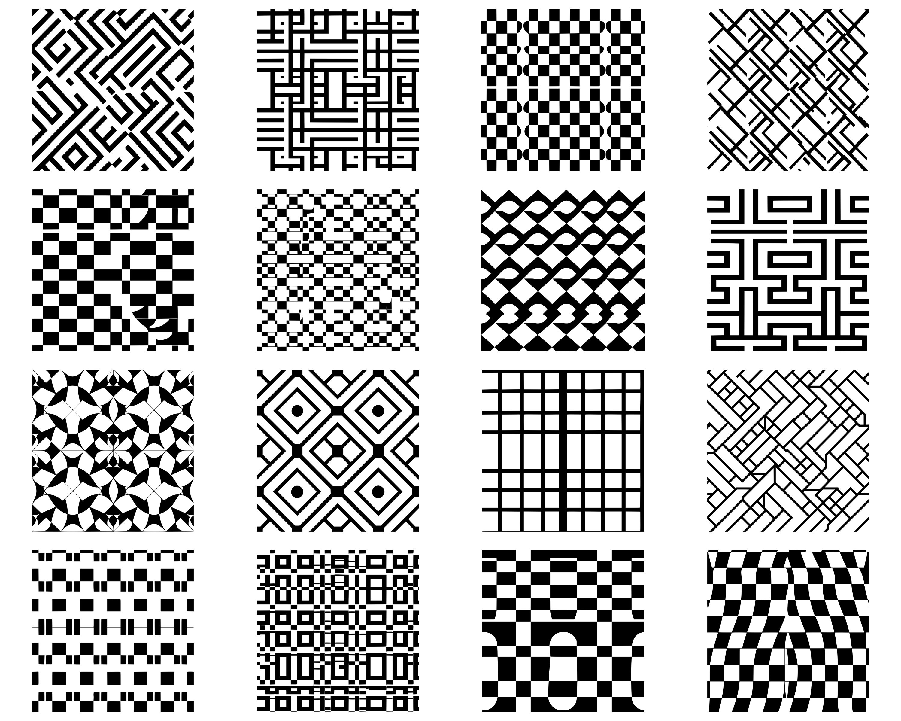 100+ Checkered Seamless Pattern SVG Bundle, Instant Digital Download ...