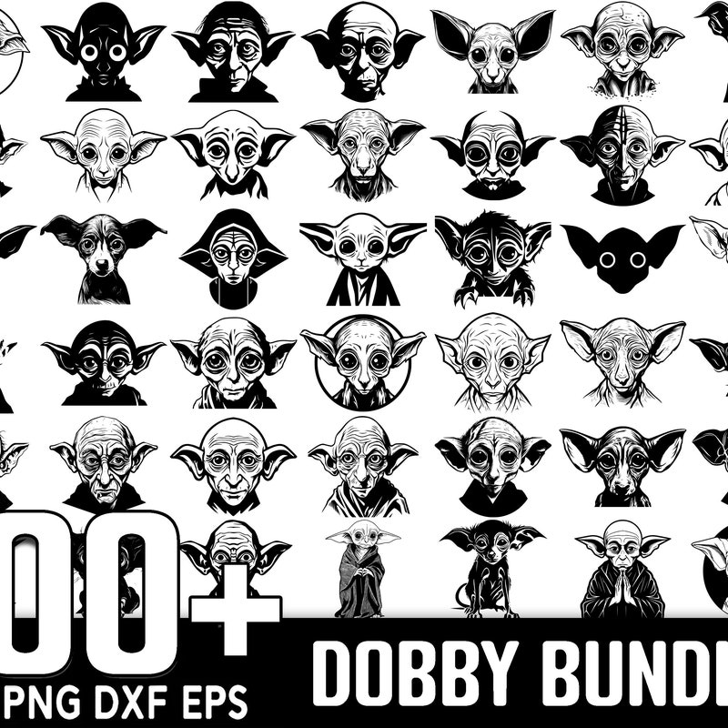 Dobby Svg - Etsy