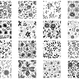 100+ Flower Seamless Pattern SVG Bundle, Instant Digital Download, PNG ...