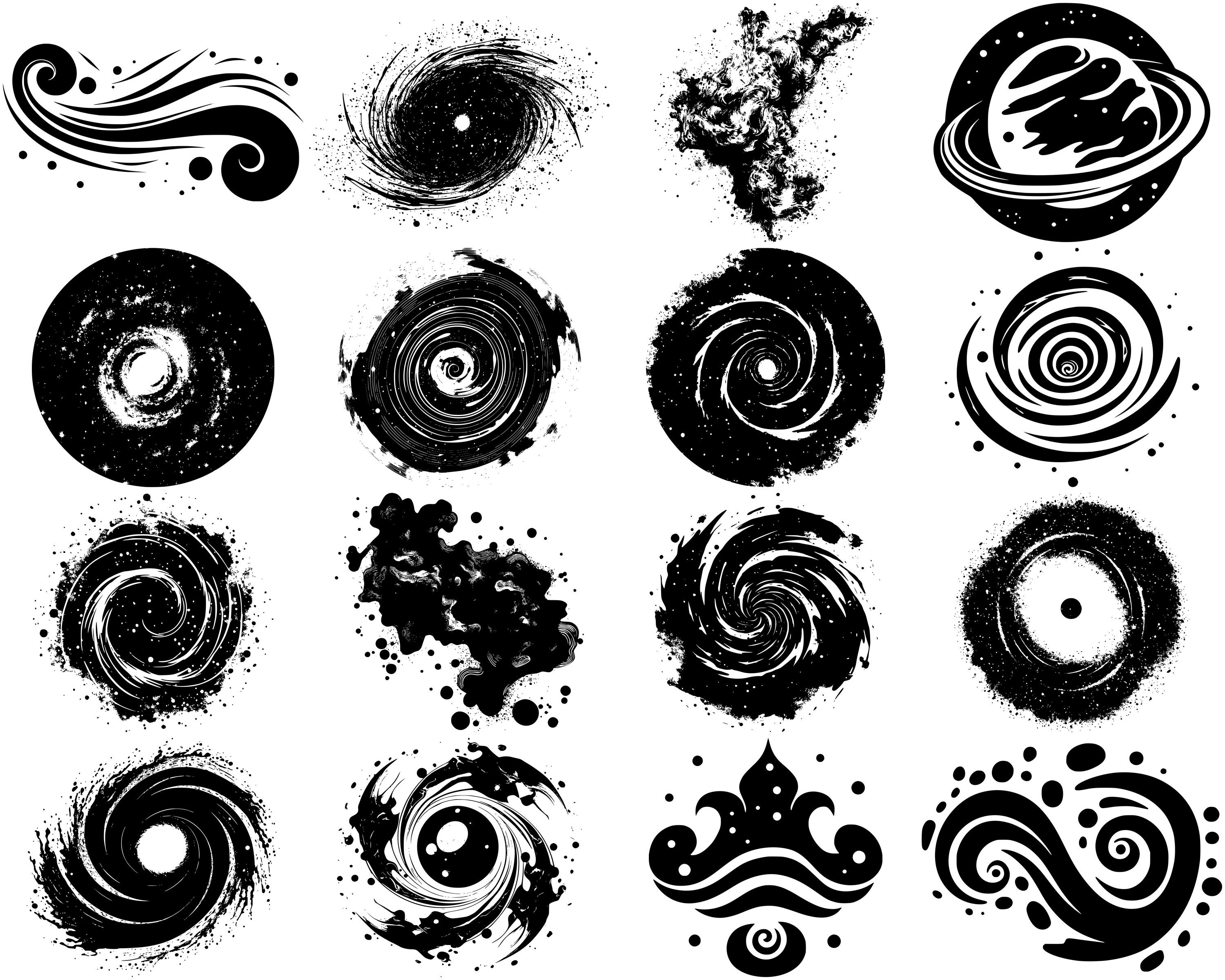 100+ Space Nebula SVG Bundle,instant Digital Download, PNG, SVG Cut ...
