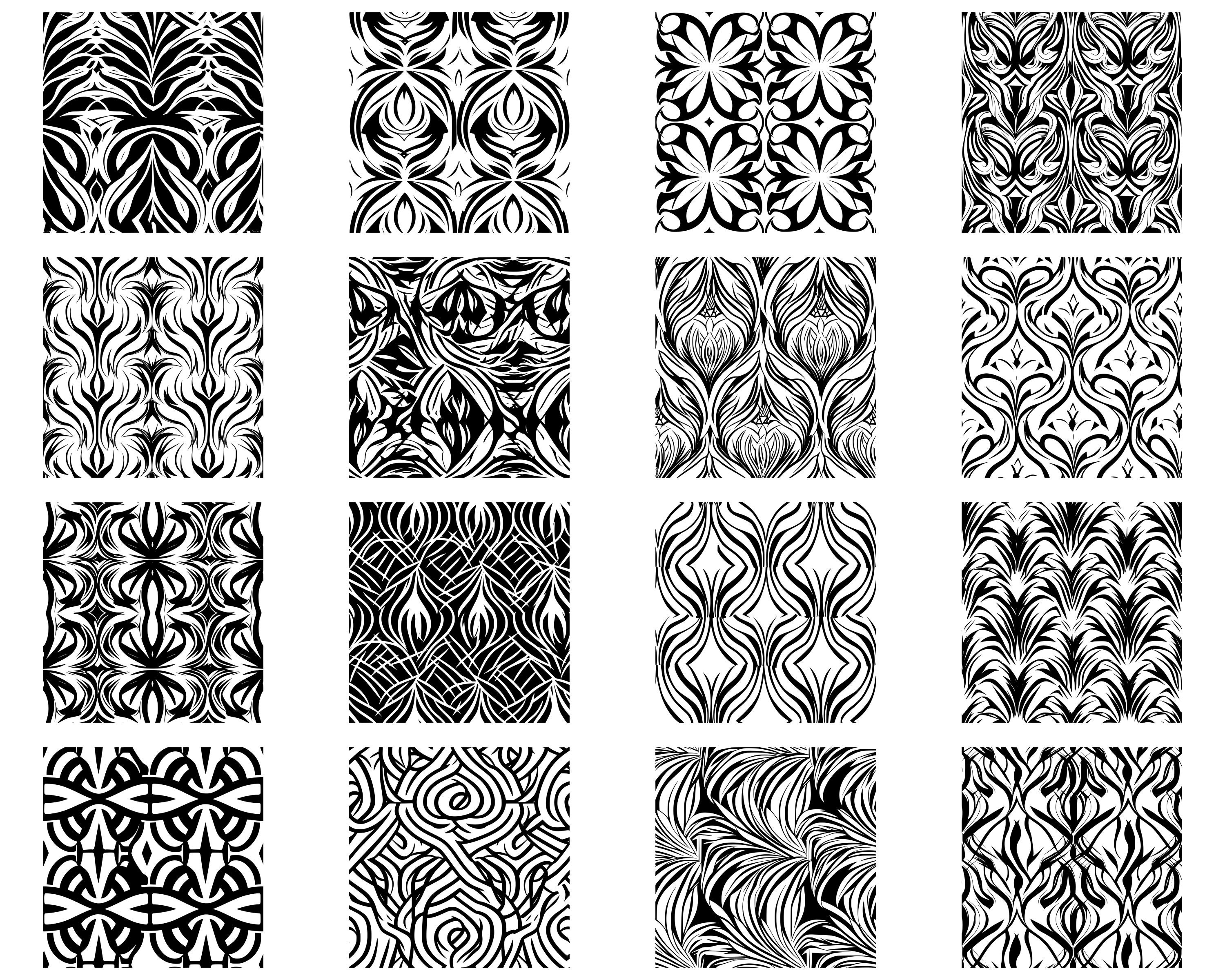 100+ Damascus Steel Seamless SVG Bundle, Instant Digital Download, PNG ...