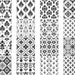 100+ Embroidered Seamless Pattern SVG Bundle, Instant Digital Download ...