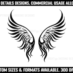 100+ Wings SVG Bundle, Instant Digital Download, PNG, SVG Cut Files - Etsy